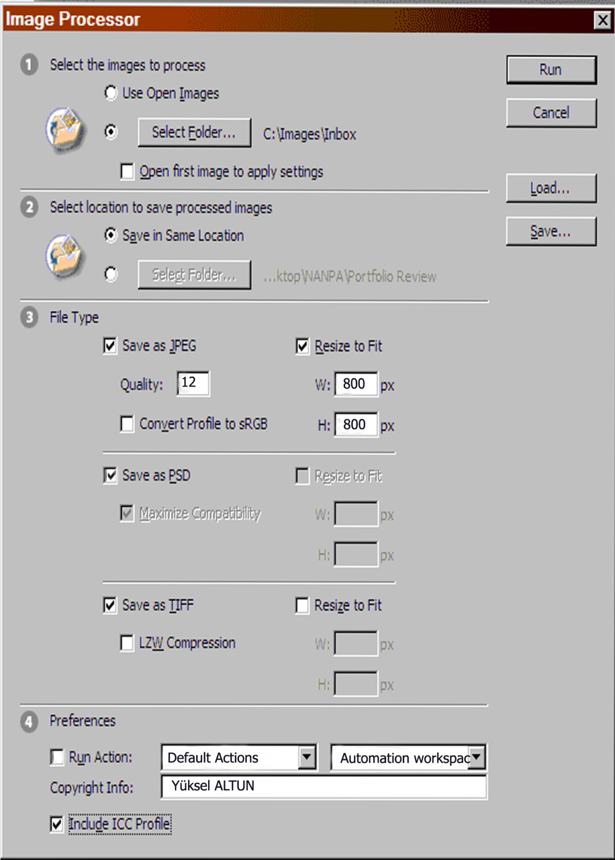 Photoshop’taki Gizemli Güç : Image Processor • Erdil Yılmaz